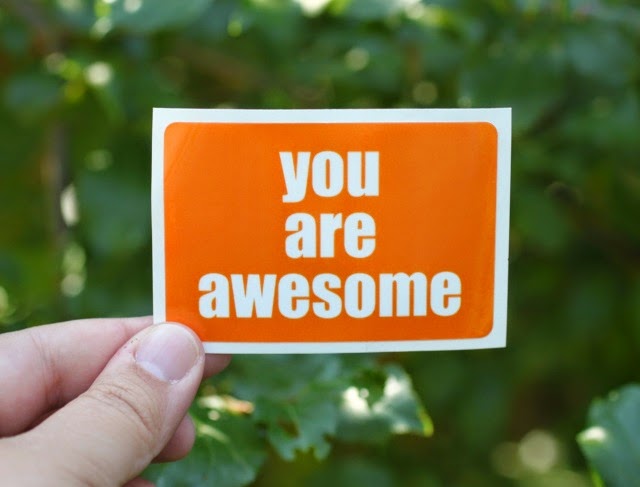 Grace in the Ordinary: You Are Awesome! Yes, You!