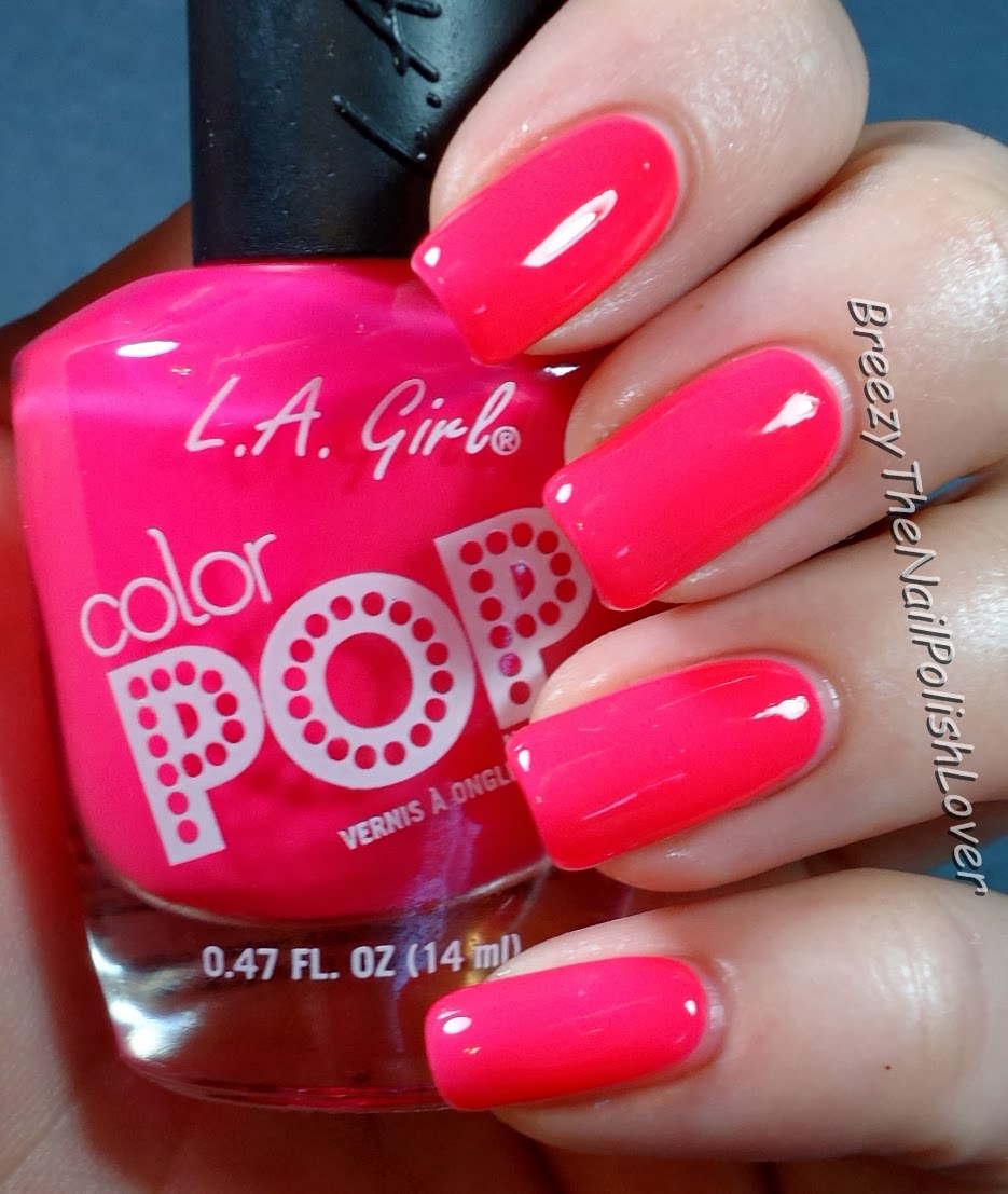 BreezyTheNailPolishLover: L.A. Girl Color Pop Color Clash Swatches
