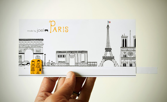 Be Different...Act Normal: A Walk Through Paris Printable Card