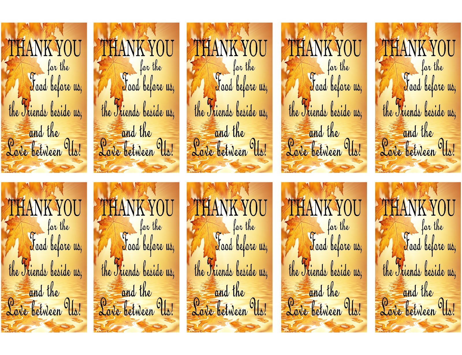 DIY Party Mom: Thank You Thanksgiving Free Printable Quote