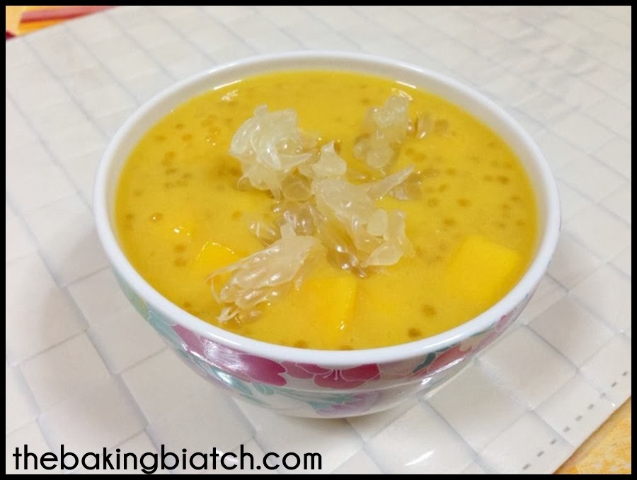 The Baking Biatch || by Cynthia Lim: Mango Sago Pomelo