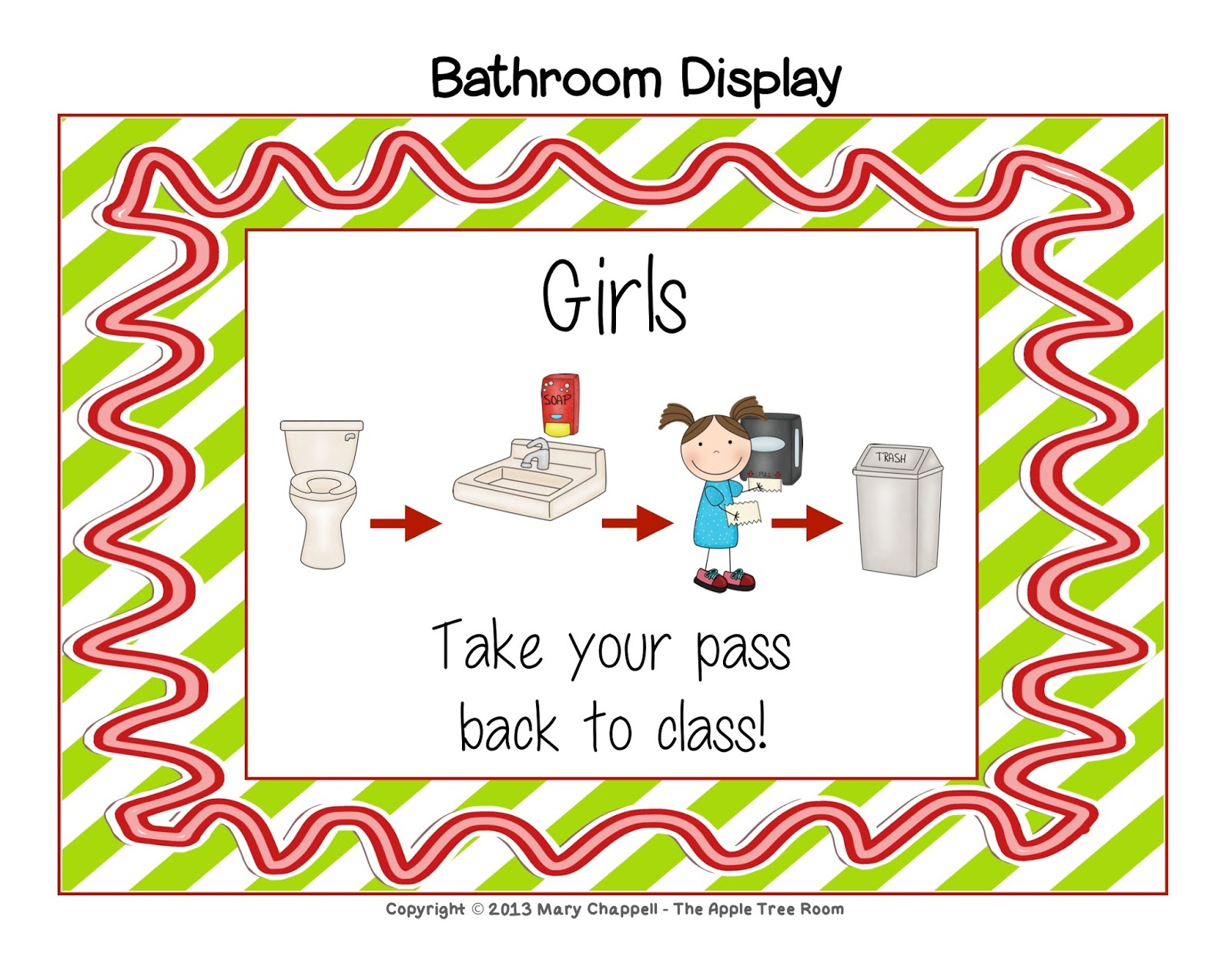 The Apple Tree Room: Hall Pass Set