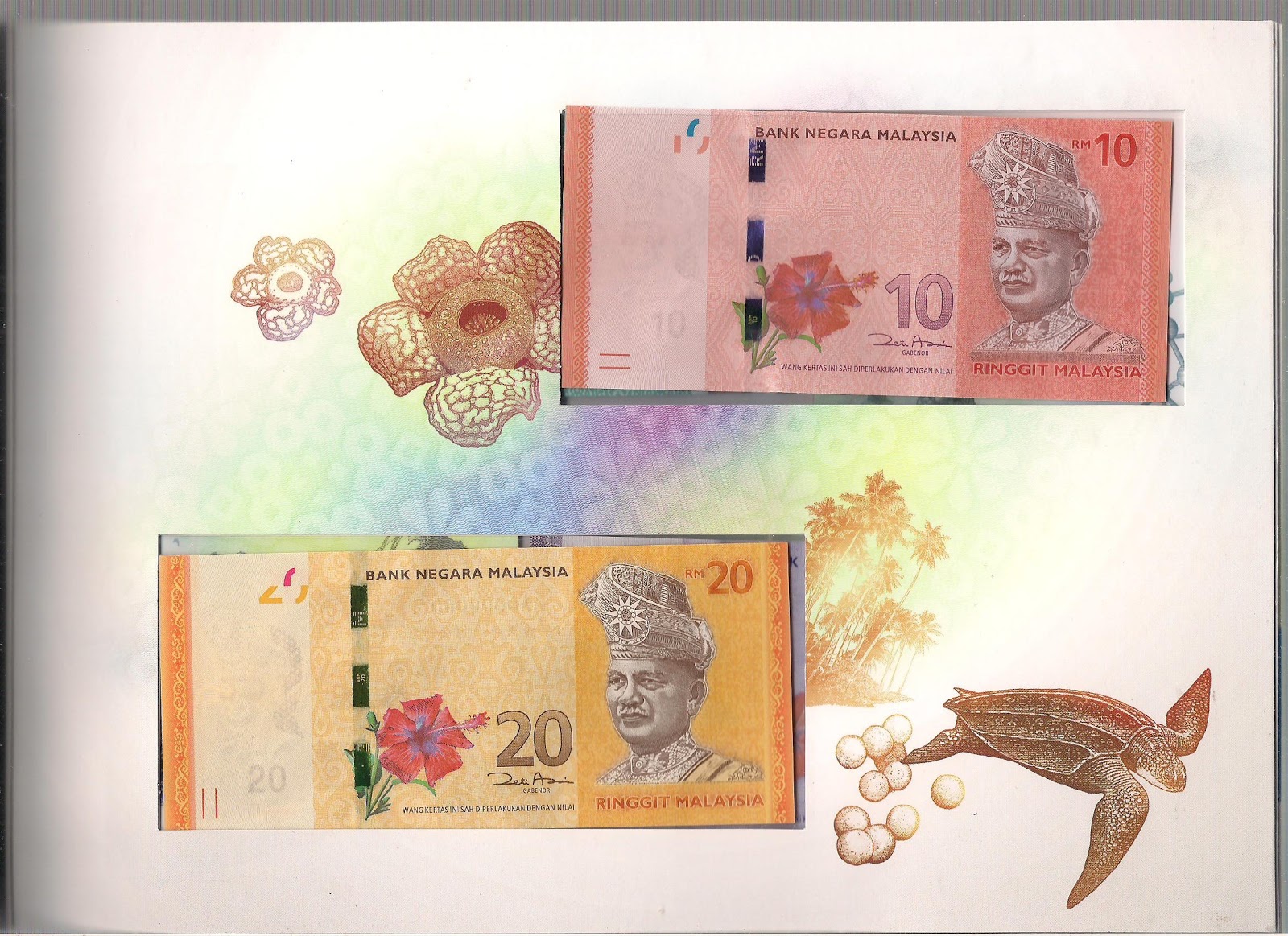 Malaysia Banknote & Coin: Malaysia New Series Banknote Premium Set (6pcs)