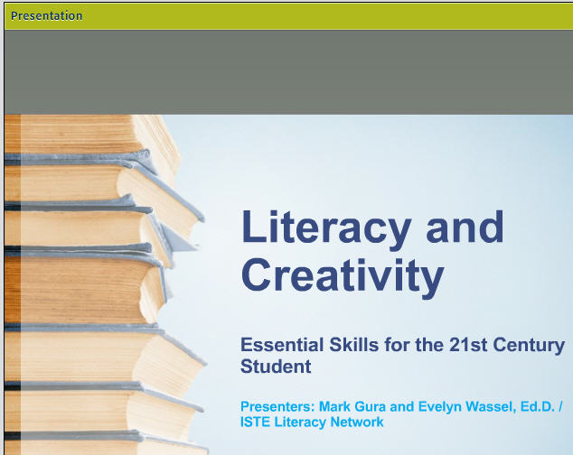 LITERACY___SPECIAL___INTEREST: Literacy and Creativity: Essential ...