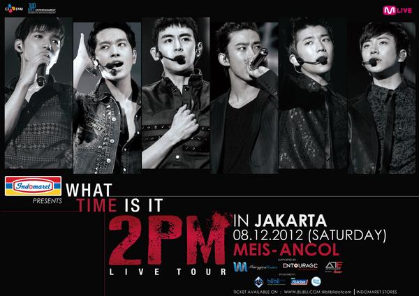"What Time Is It" 2PM at Jakarta 08 Desember 2012 - empiechubby.com