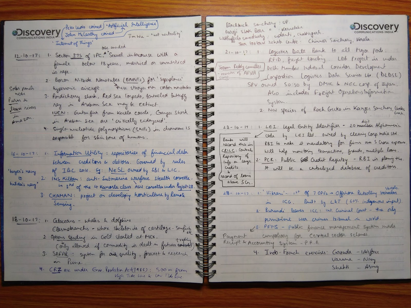 Newspaper Note-Making from 'The Hindu' by Vikram Grewal (AIR 51)