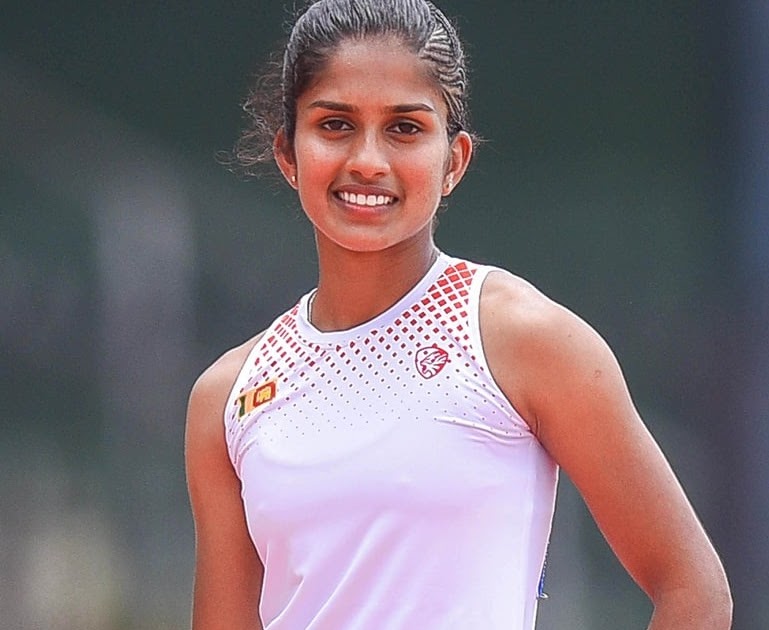 Amasha de Silva wins silver medal in Women’s 100m final at NISSAC 2021