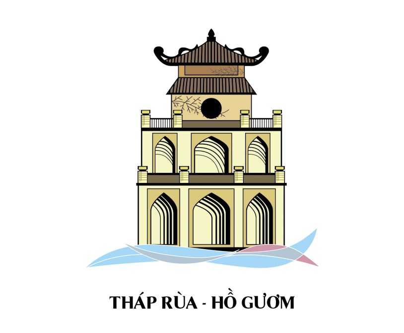 Vector Việt Nam 105 - tháp Rùa, hồ Gươm Hà Nội ~ MrPixelVn - Chia sẻ Đồ ...