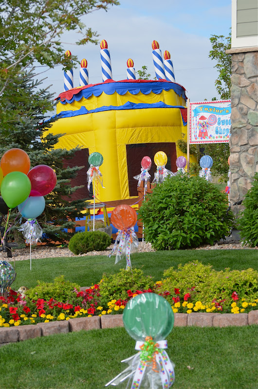 Johannsen's Crazy Life: Sweet Shoppe Birthday Party ~ Decorations