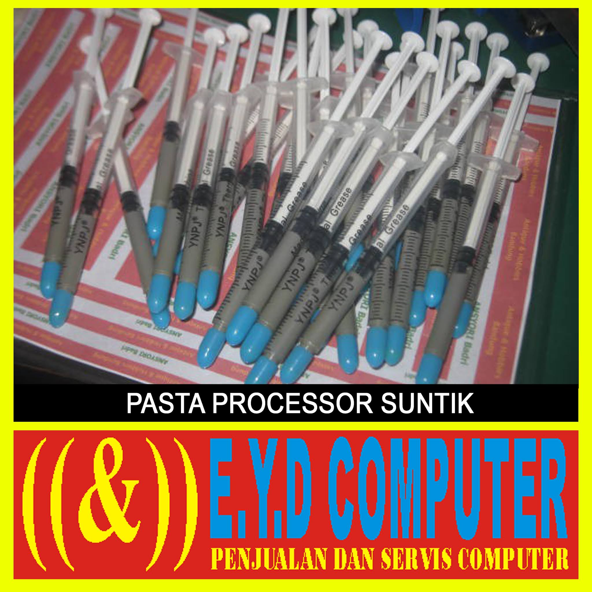 PASTA PROCESSOR SUNTIKAN THERMAL PASTE PROCESOR COCOK UNTUK PROC LAPTOP ...