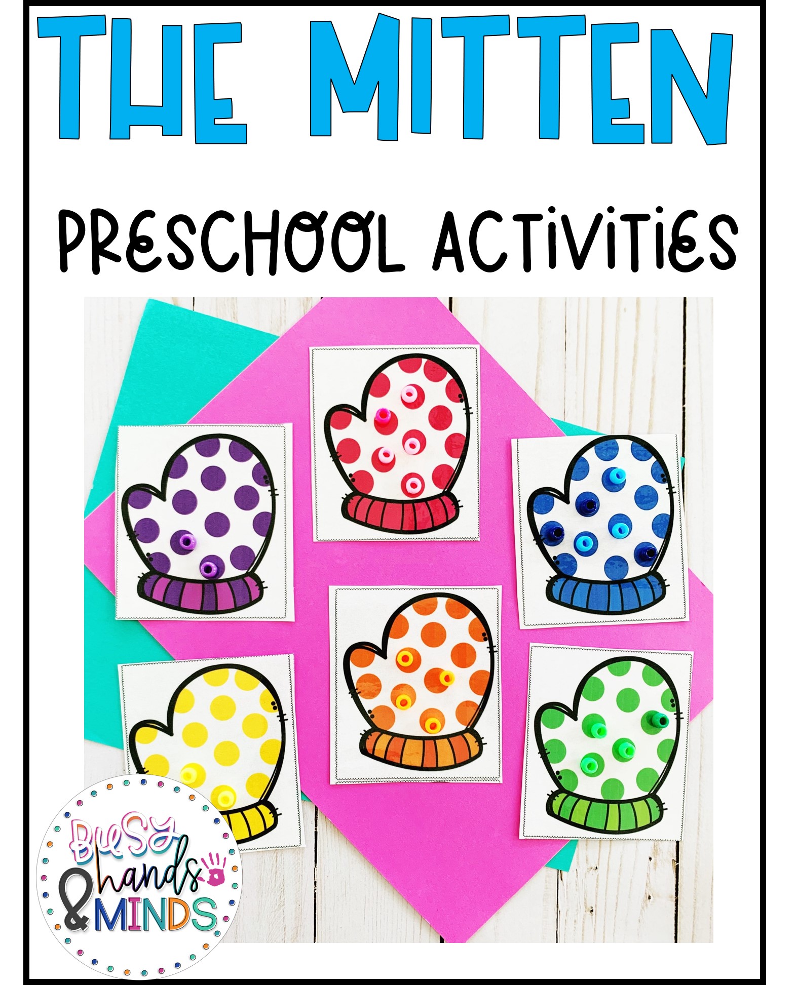 The Mitten- Centers and Activities for Preschool | Busy Hands and Minds