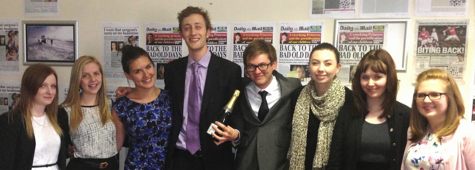 Sands Media Services: Tom wins Champagne in final news quiz