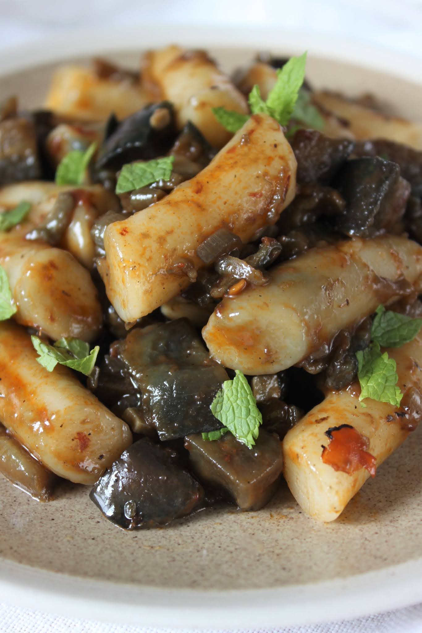 gnocchi coreani alle melanzane: quelli belli e possibili