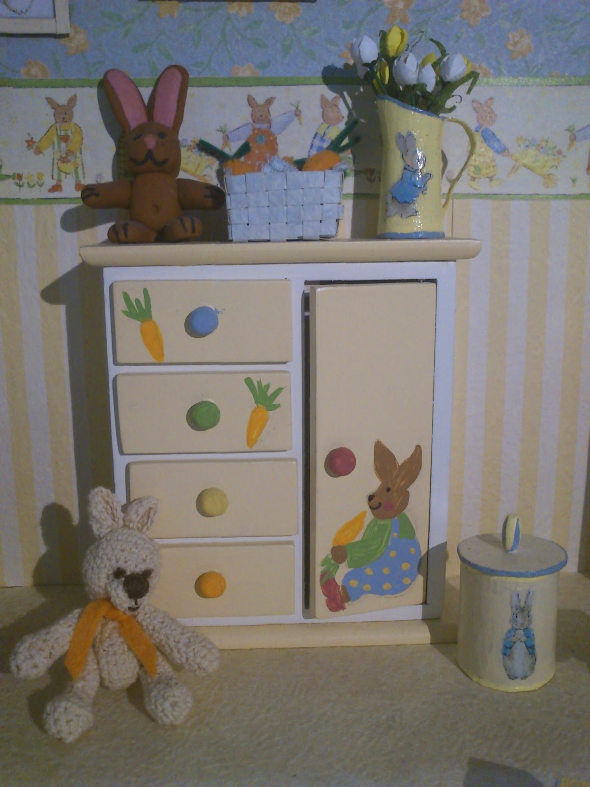 Las Miniaturas de Isa: CONEJITOS, una habitación para mi bebé