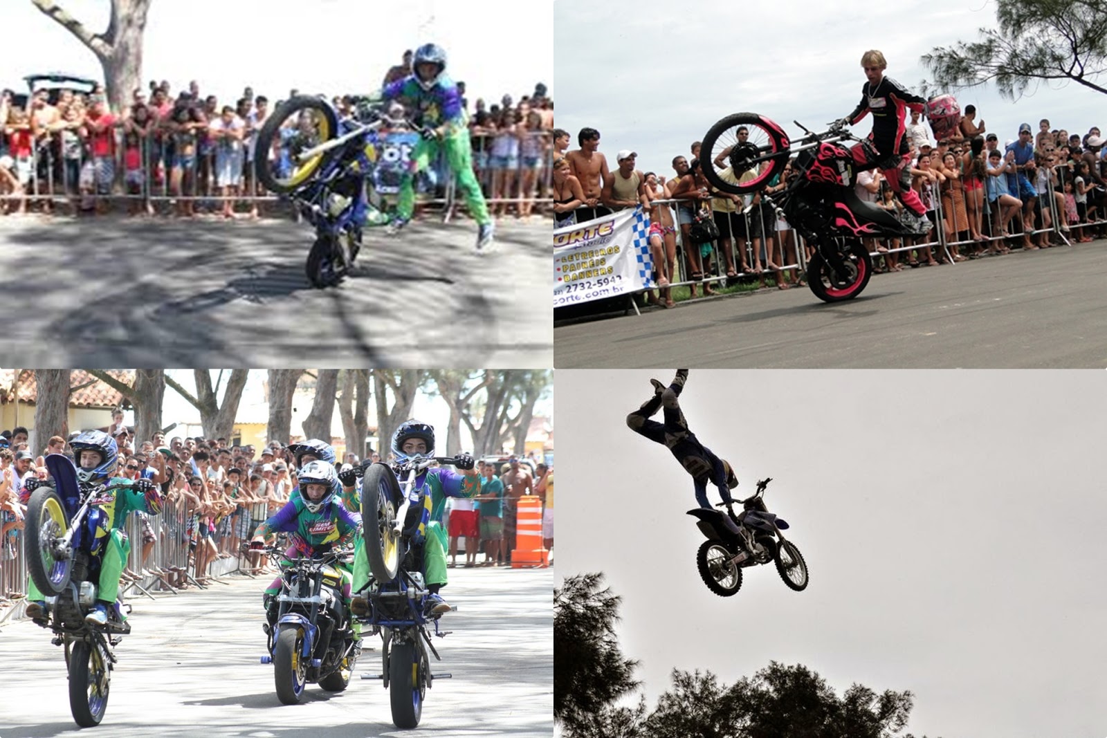 Equipe Sem Limites de Louro Jhow e um show de whelling no domingo