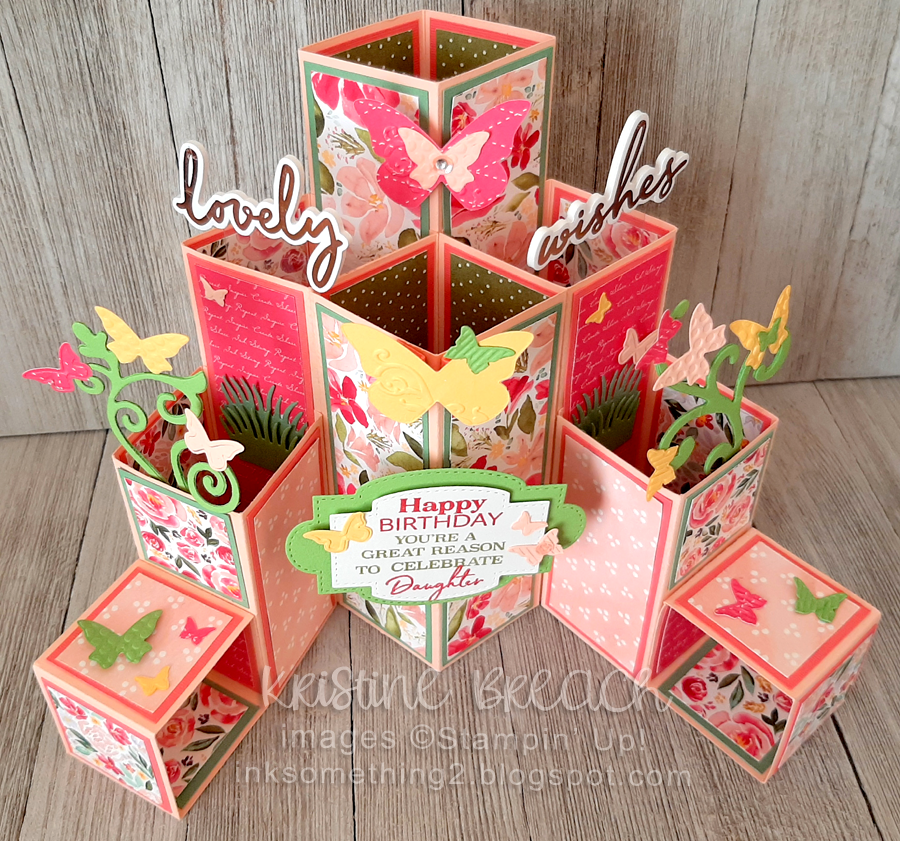 Multi-Layered Cube Card