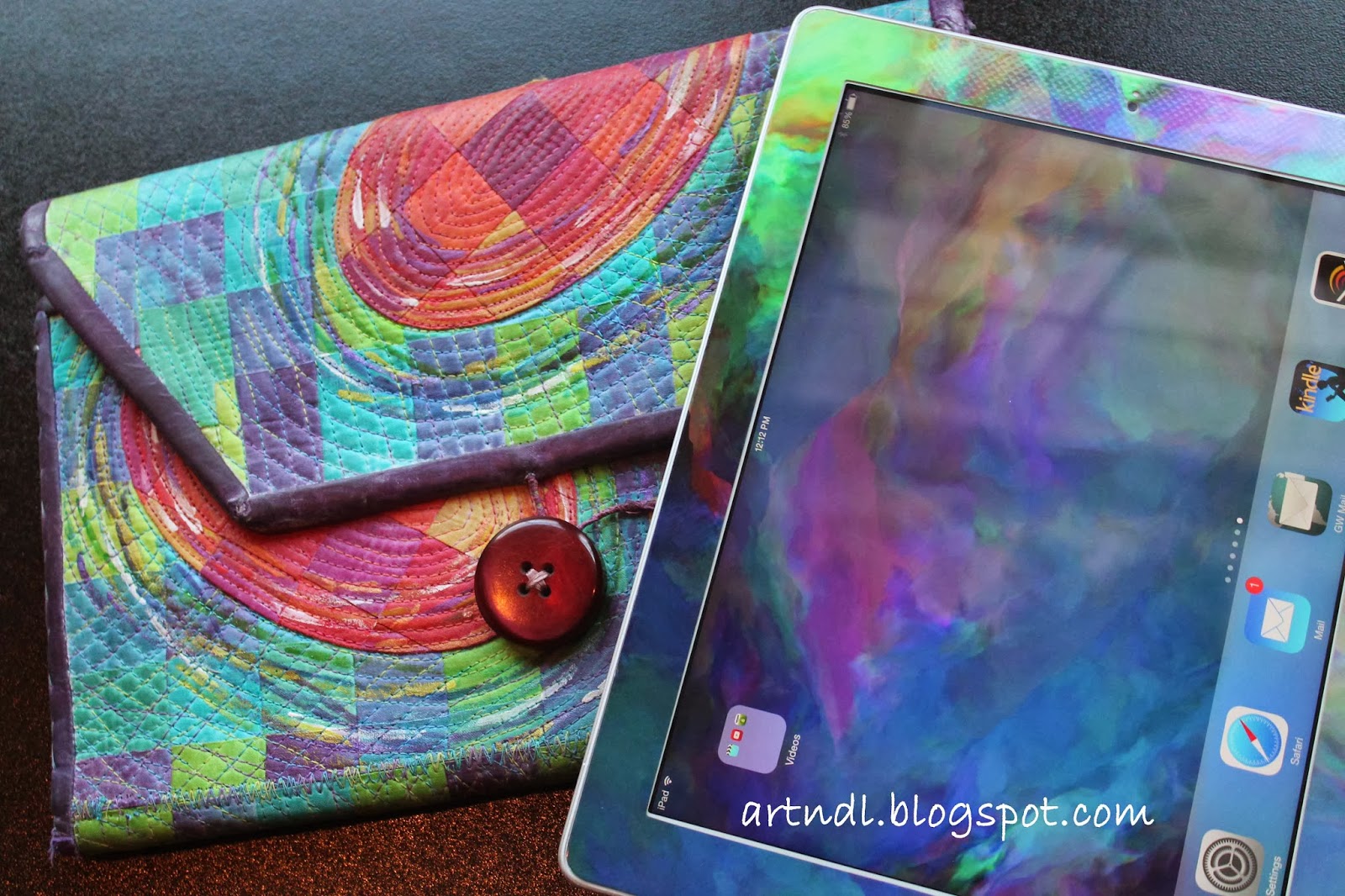 artistic needle: INSPIRED...iPad Case