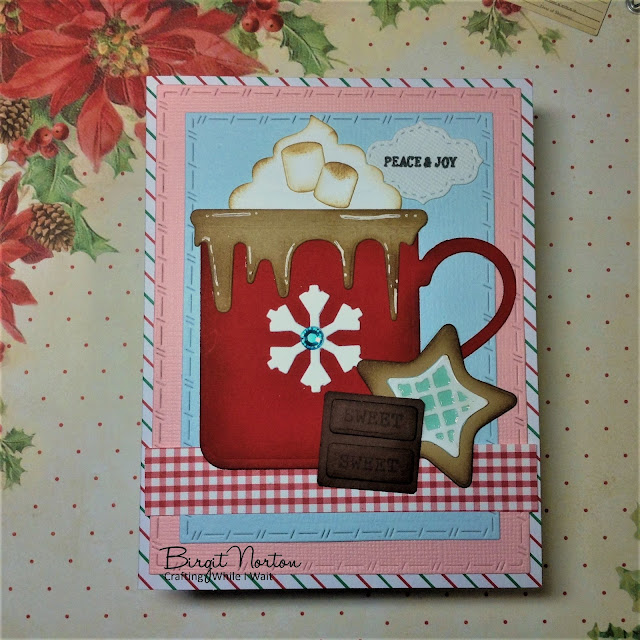 Crafting While I Wait: Warming Up with Hot Chocolate