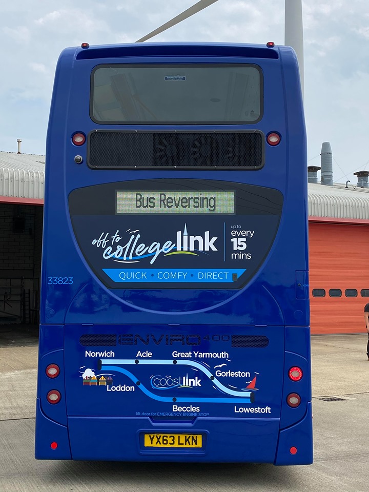 East Norfolk (& East Suffolk) Bus Blog: New First Coastlink Livery Revealed