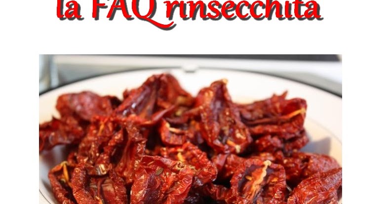 Sulle FAQ del bando settimino, 6° puntata - la FAQ rinsecchita