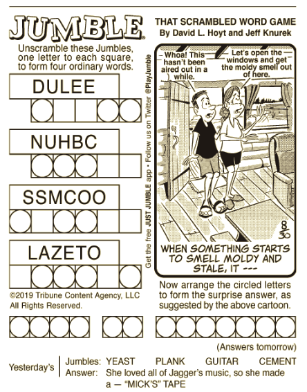 SleuthSayers: Jumbled Up