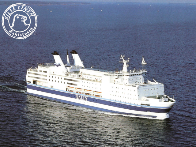 Merellä @ www.valkeatlaivat.net : Sally Line - m/s Sally Albatross