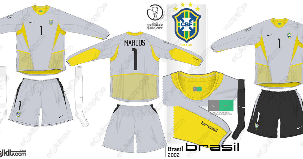 Kit Design, by eroj: 2002 Brasil GK