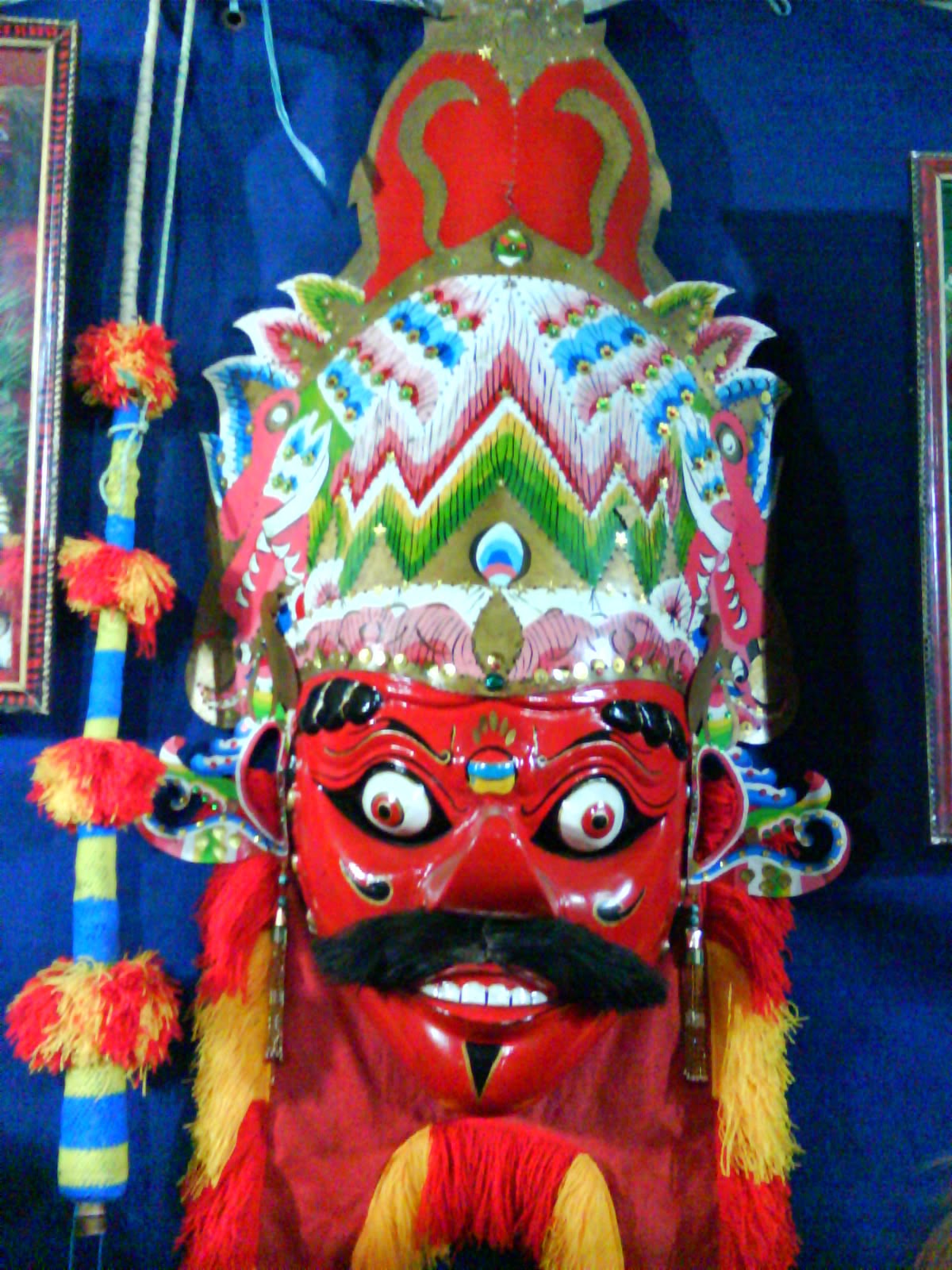 CULTURE ART: Topeng Reog Ponorogo dalam National Gift Auction Miss ...