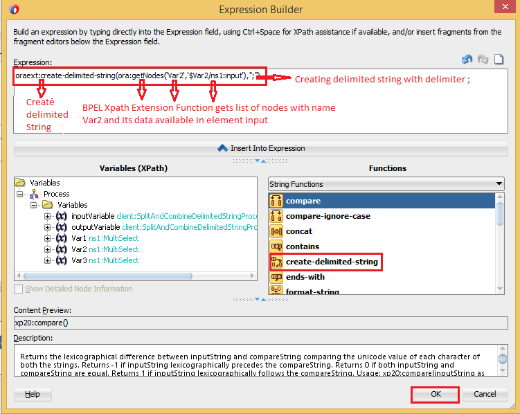 Oracle Fusion Middleware Blog Split And Combine Delimited String