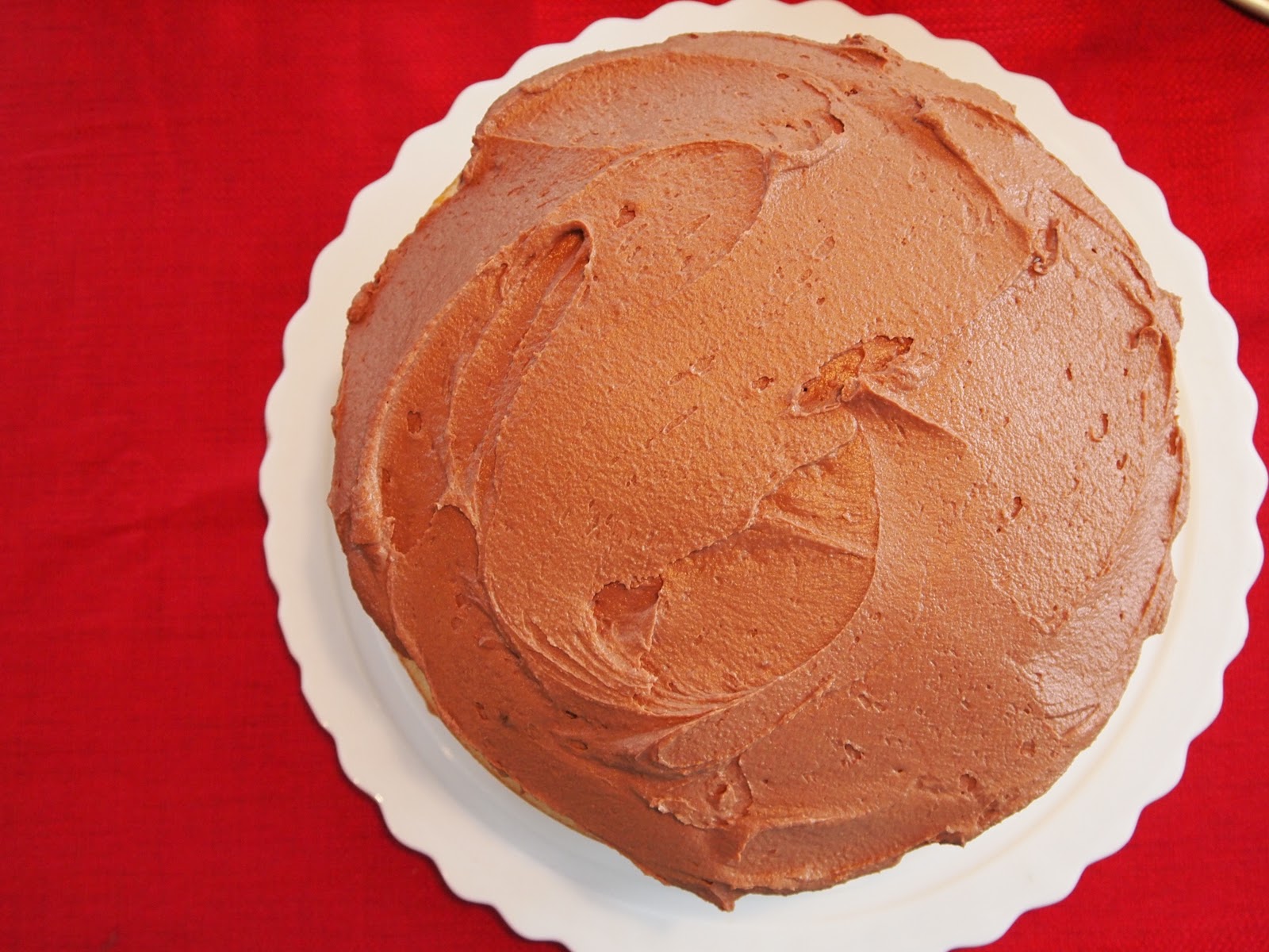 Bonnie Butter Cake with Toffee and French Silk Frosting | SarahCupcake