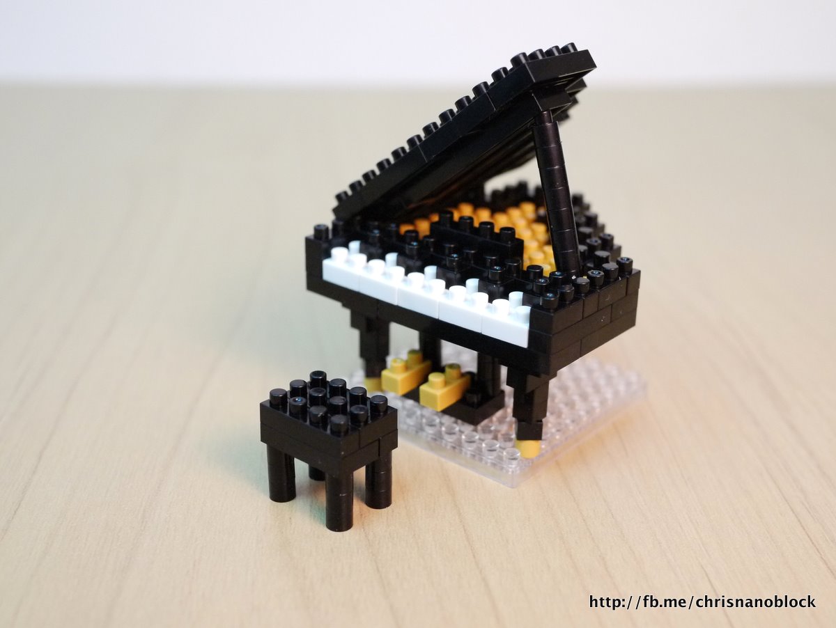 Christopher Tan: nanoblock Grand Piano Review