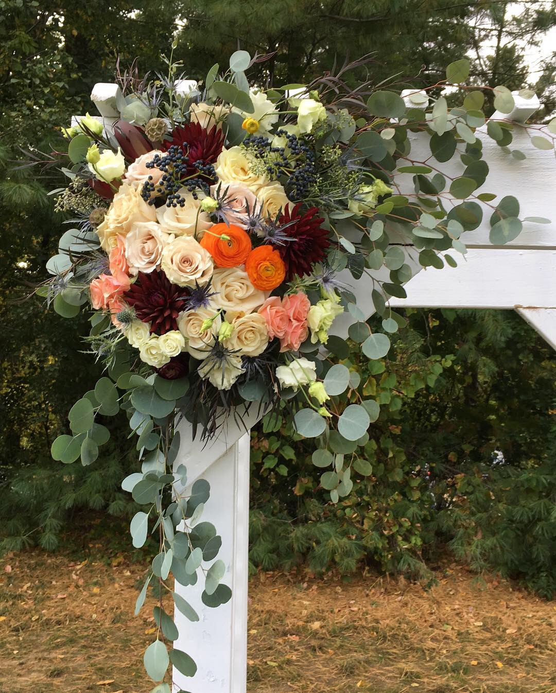 DesignsandEvents: Fall Flowers for an October Wedding