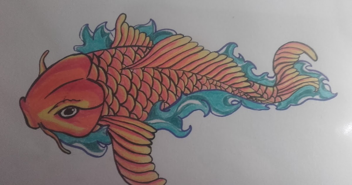 My art: Carpa chinesa
