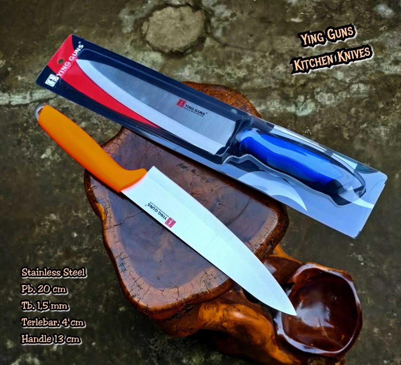 PISAU YING GUN KITCHEN KNIVES - viki weapon