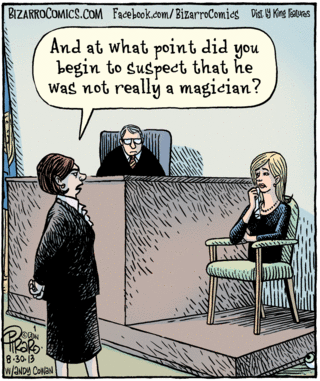 The Saint Blogs: Magic Humor