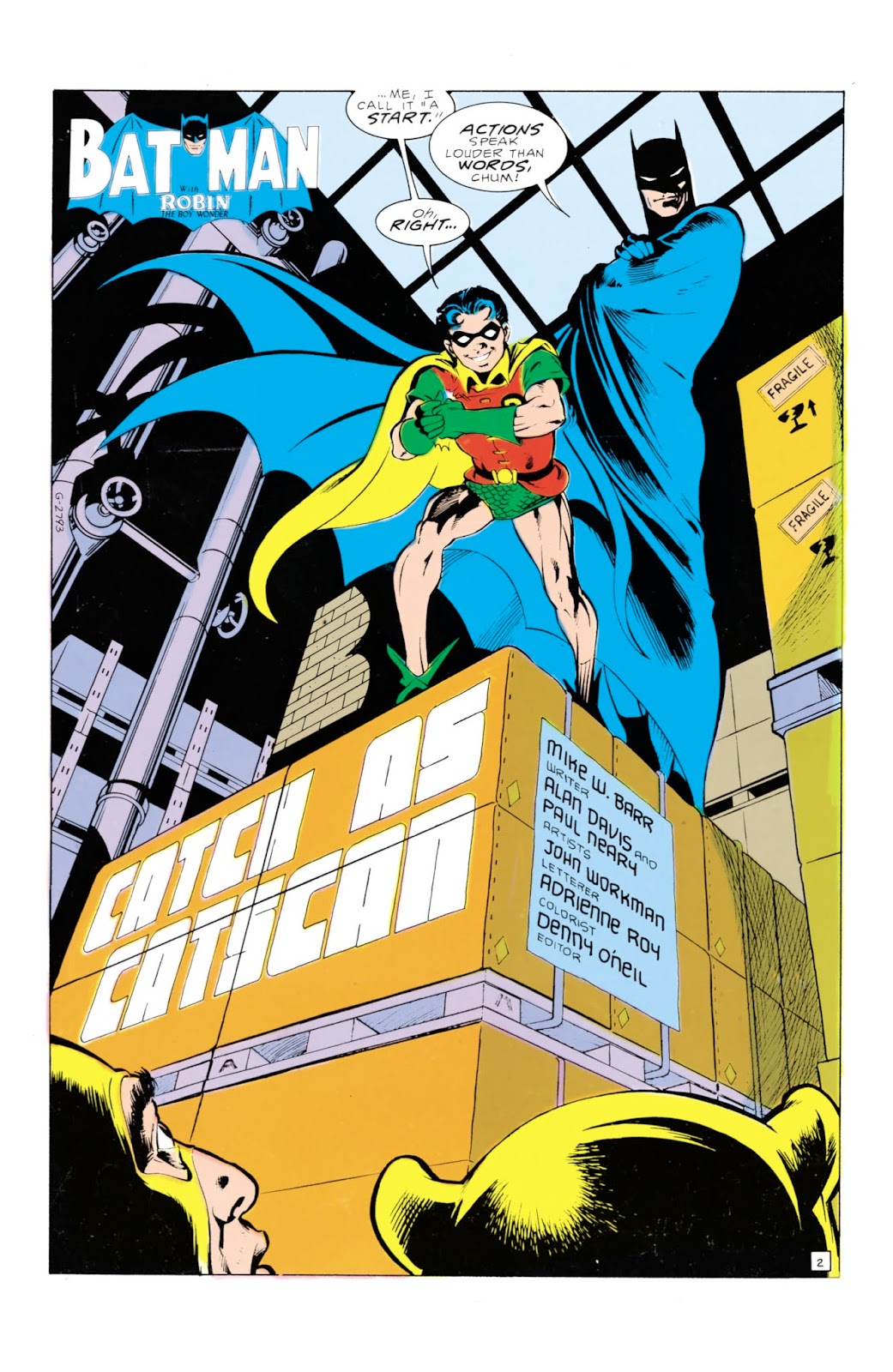 UN UNIVERSO DE VIÑETAS: 1986- BATMAN – Mike W.Barr y Alan Davis