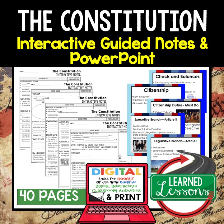 Early American History Guided Notes and PowerPoints for a Flipped ...