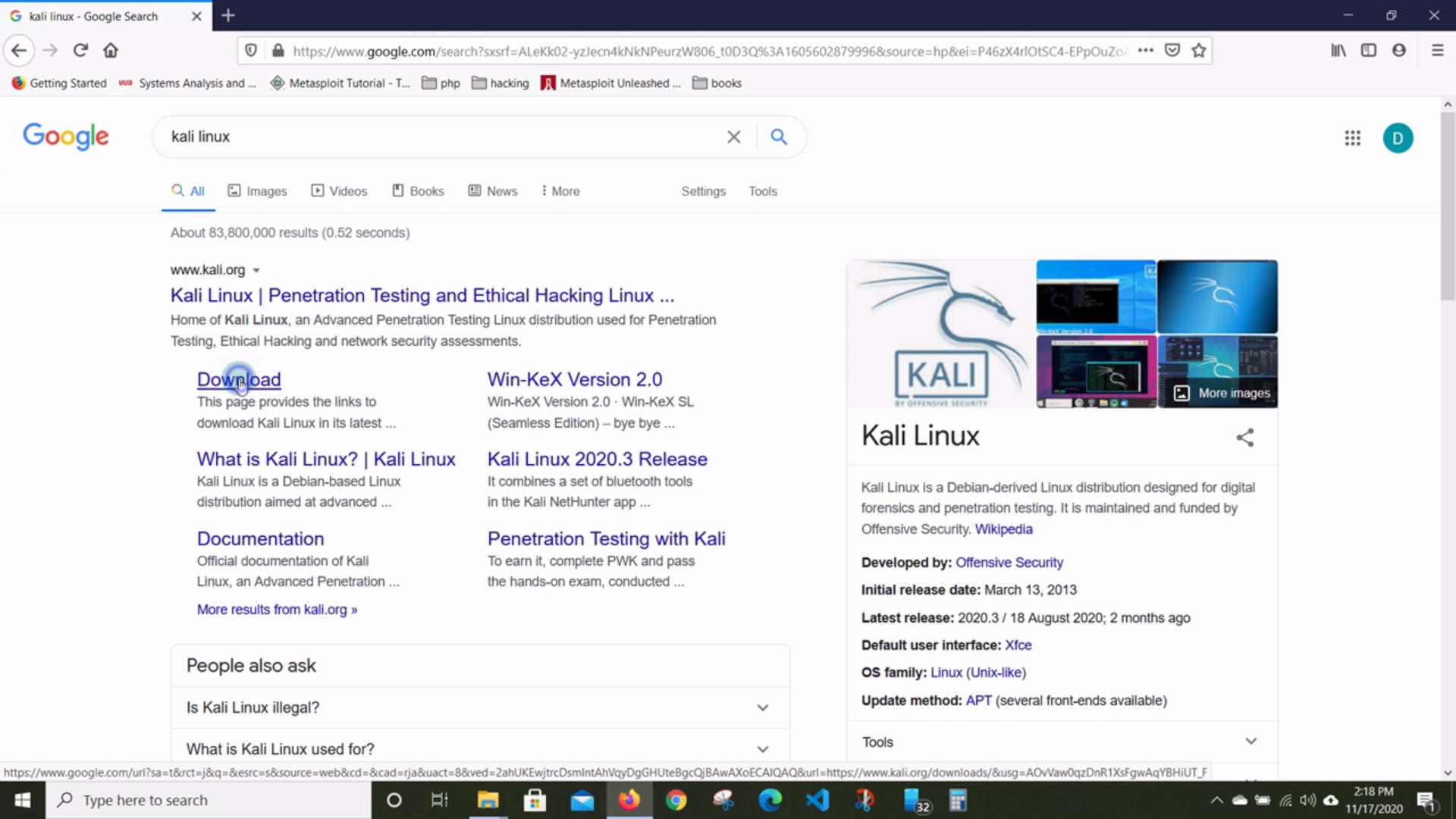 How to Install Kali Linux Operating system Using Oracle VM Virtual Box