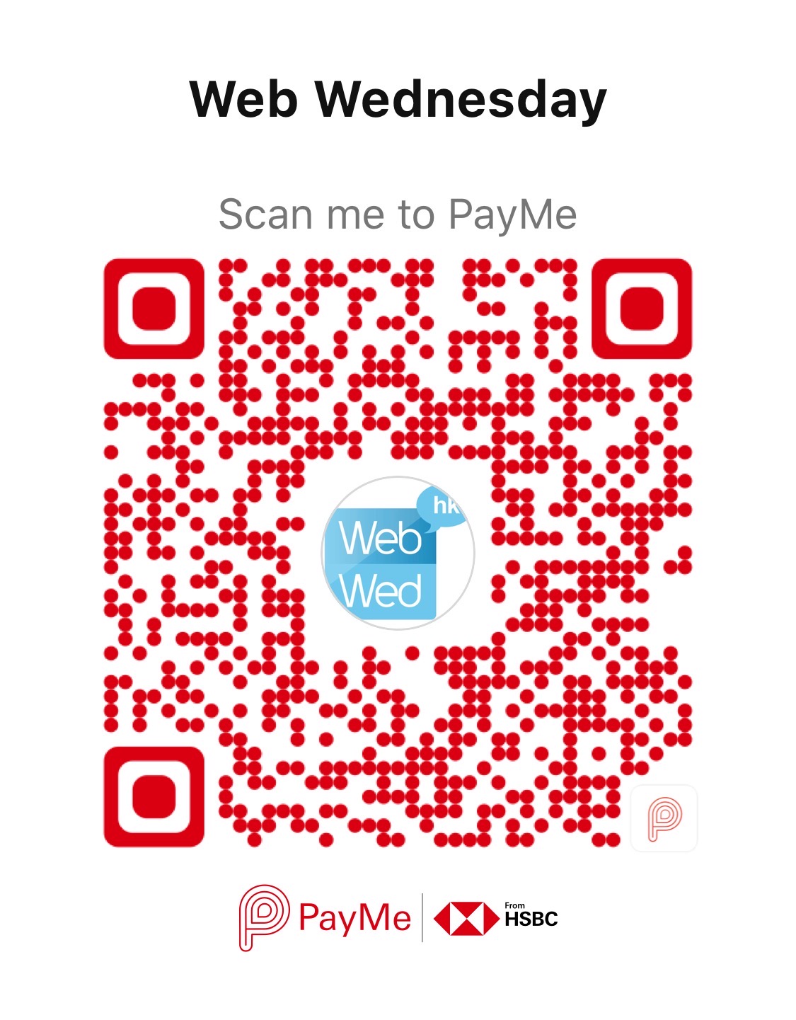 Web Wednesday : We accept PayMe!