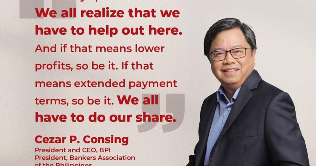 A Message from BPI President and CEO Cezar Consing