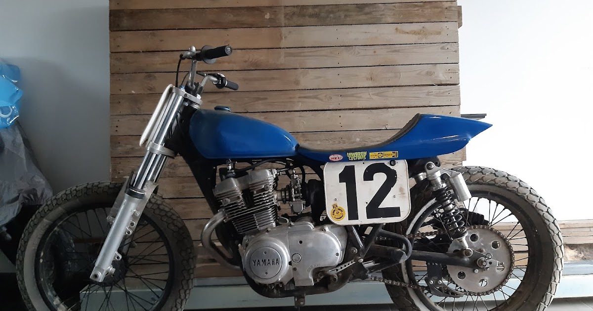 JTbrothers motorcycles: Yamaha xs500 flat tracker race ready