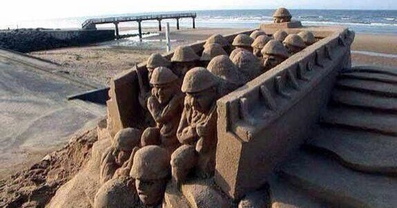 Best of Long Island and Central Florida: Incredible Sand Art of D-Day ...
