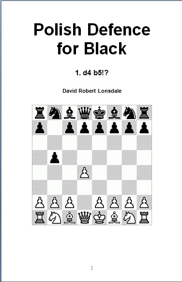 David Lonsdale's Chess Monographs: 2013