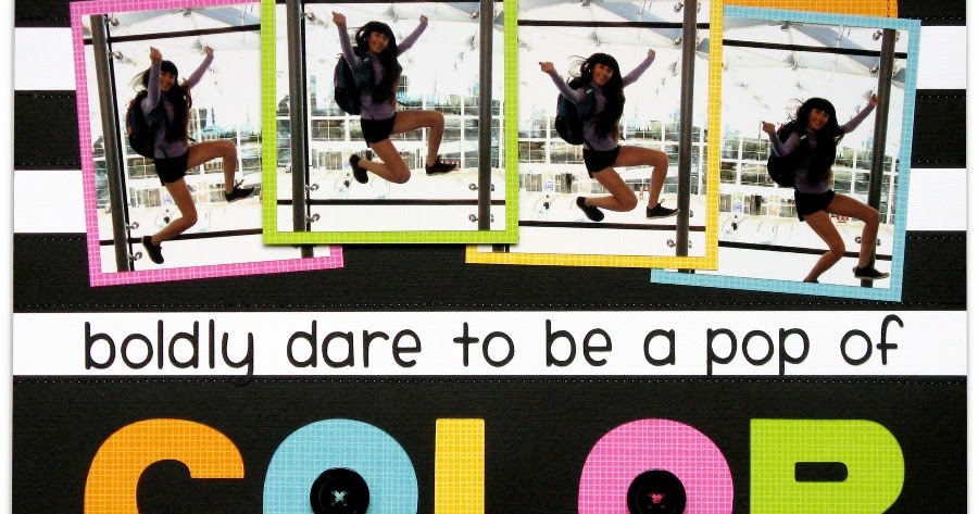 Doodlebug Design Inc Blog: Meme/Quote Challenge: Pop of Color by Mendi