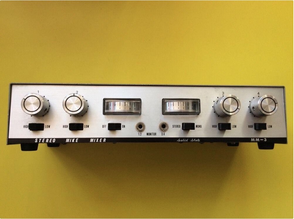 Infrequent Sound [sex.tex] technology: Sony ? Stereo Mike Mixer MM-3 ...