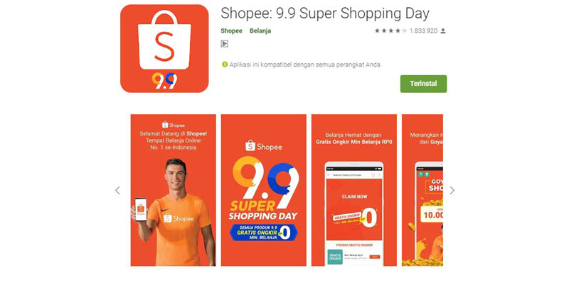 Shopee 9.9 Super Shopping Day, Siap Hadirkan Cristiano Ronaldo di TV ...