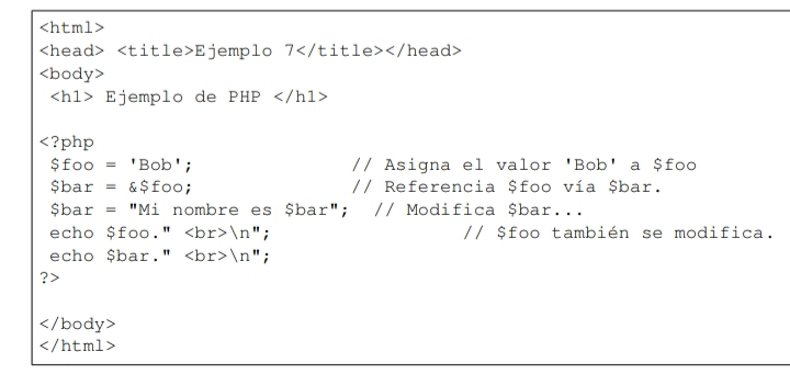 LENGUAJE PHP: Variables LENGUAJE PHP: Variables