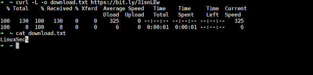 Cara Download File menggunakan cURL di Terminal - LinuxSec