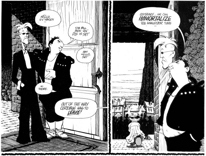 A MOMENT OF CEREBUS: Bill Marks & Seth