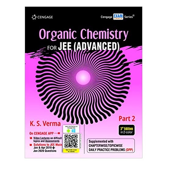 Cengage's Chemistry for JEE (Advanced) : Organic Chemistry Part 2 by K. S. Verma (English Medium)